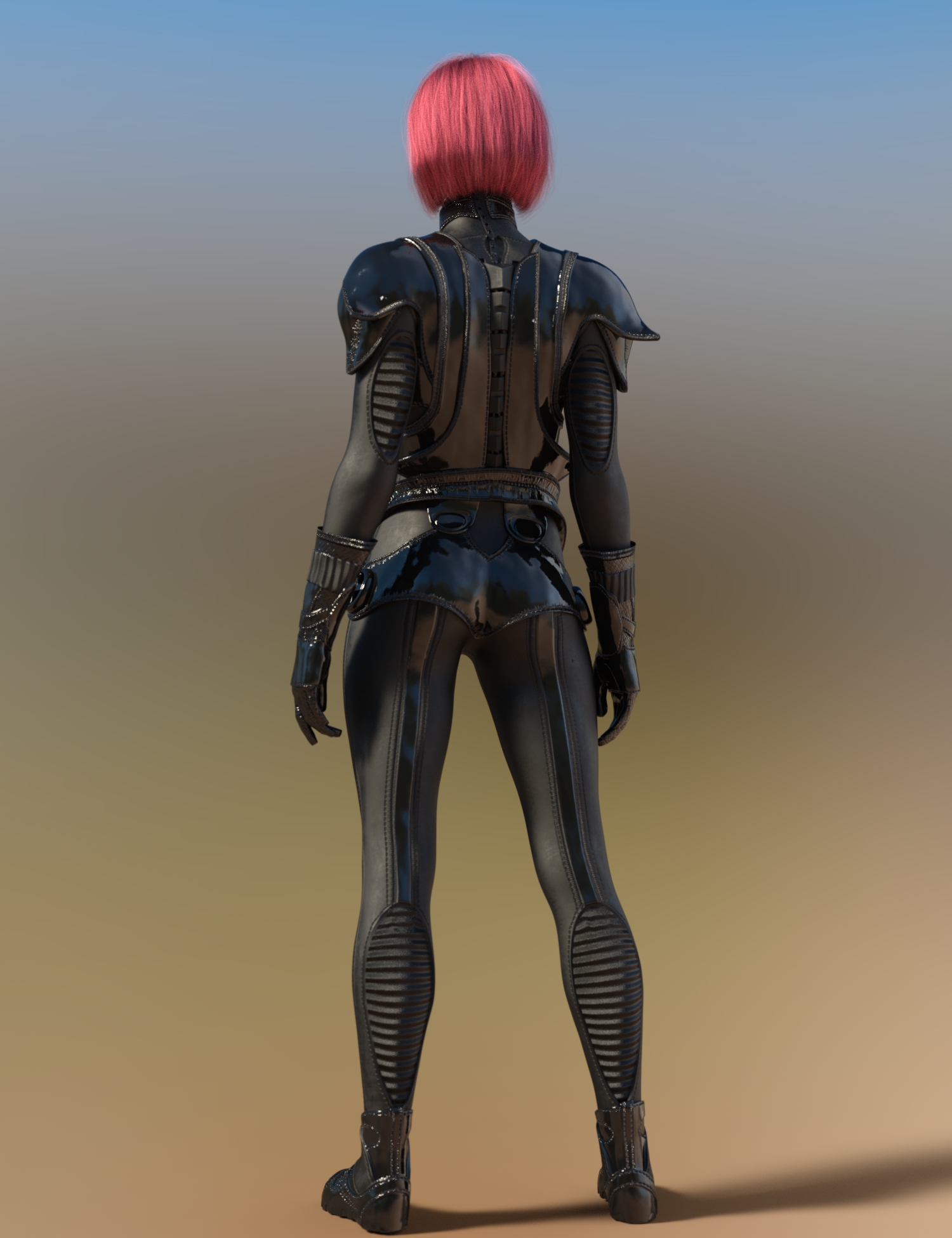 SPR Leah Combat Suit for Genesis 9 | Daz 3D