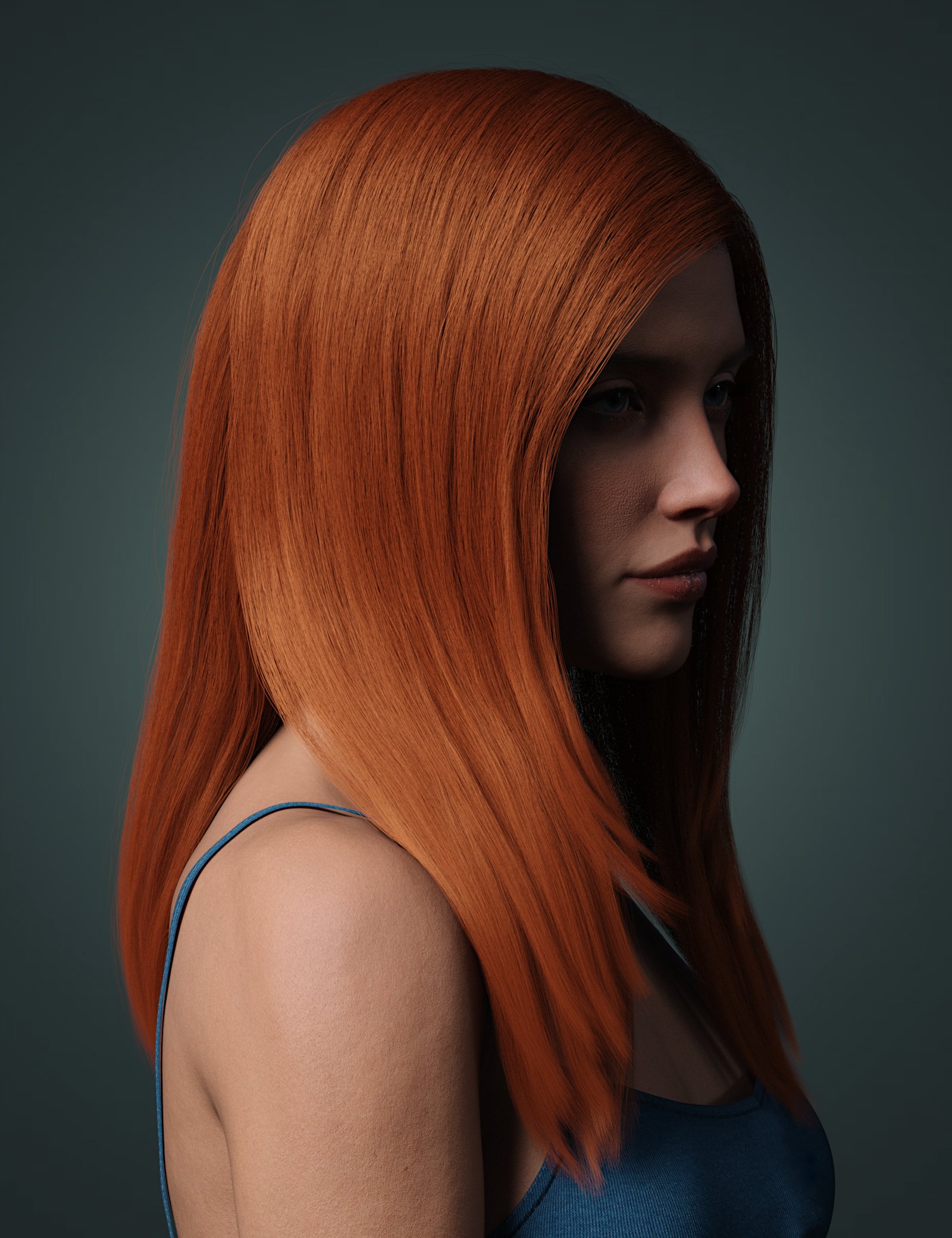 Renne Hair with dForce for Genesis 9 | Daz 3D