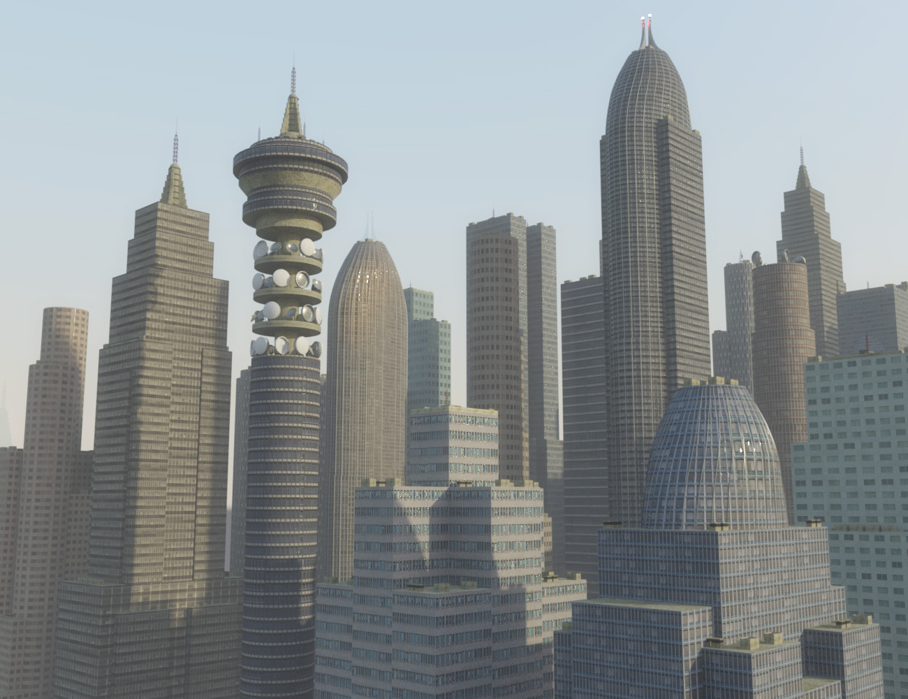 Central Business District | Daz 3D