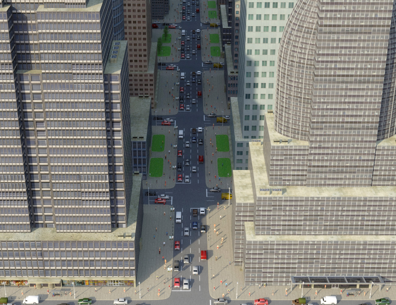 Central Business District | Daz 3D