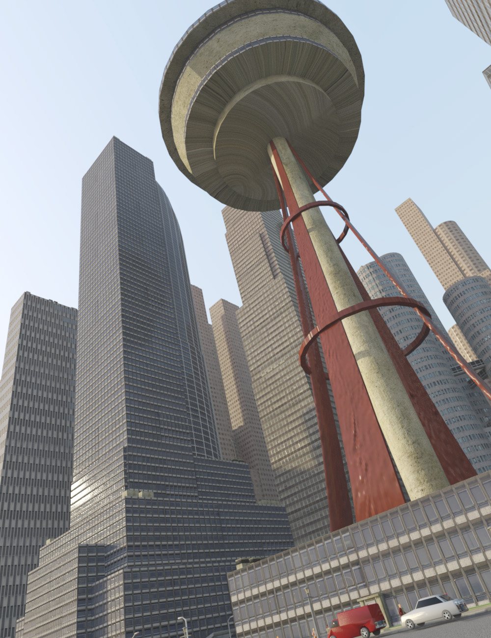 Central Business District | Daz 3D