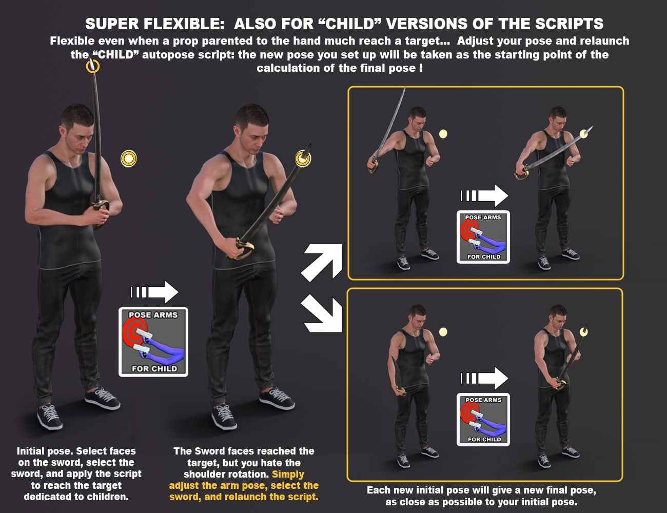 V3D Autopose For Genesis 9 Bundle | Daz 3D