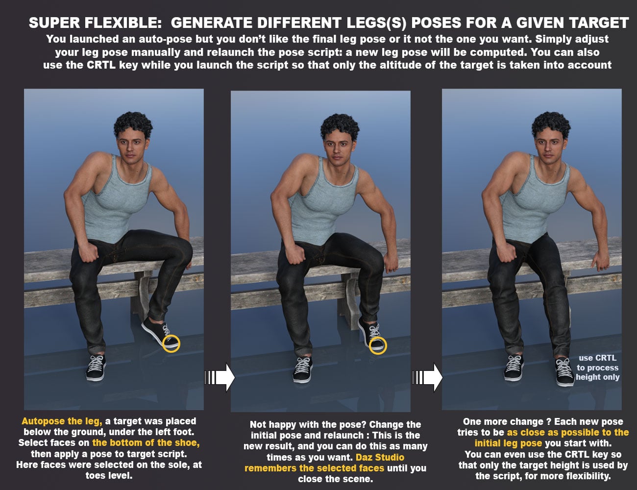 V3D Autopose For Genesis 9 Bundle | Daz 3D