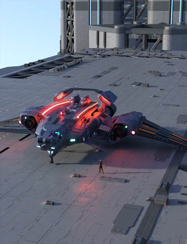 Starship Ranger 21 | Daz 3D