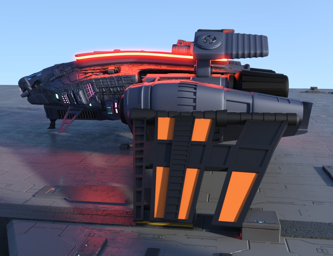 Starship Ranger 21 | Daz 3D