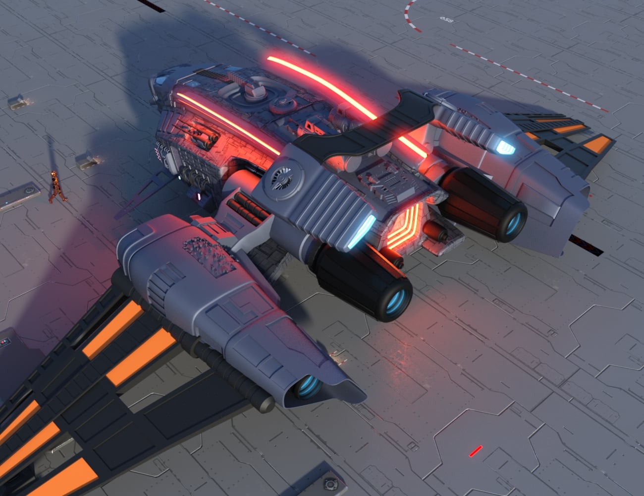 Starship Ranger 21 | Daz 3D