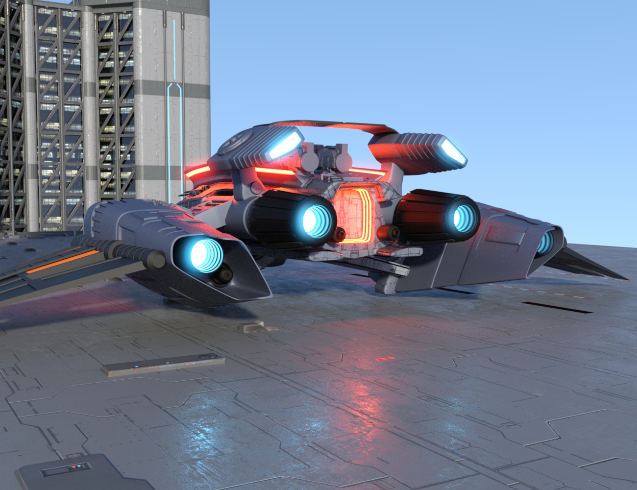 Starship Ranger 21 | Daz 3D