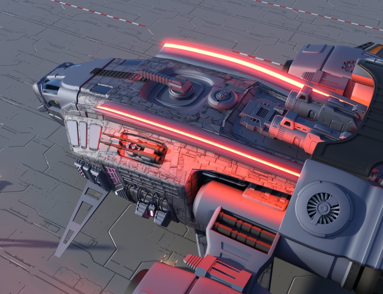 Starship Ranger 21 | Daz 3D