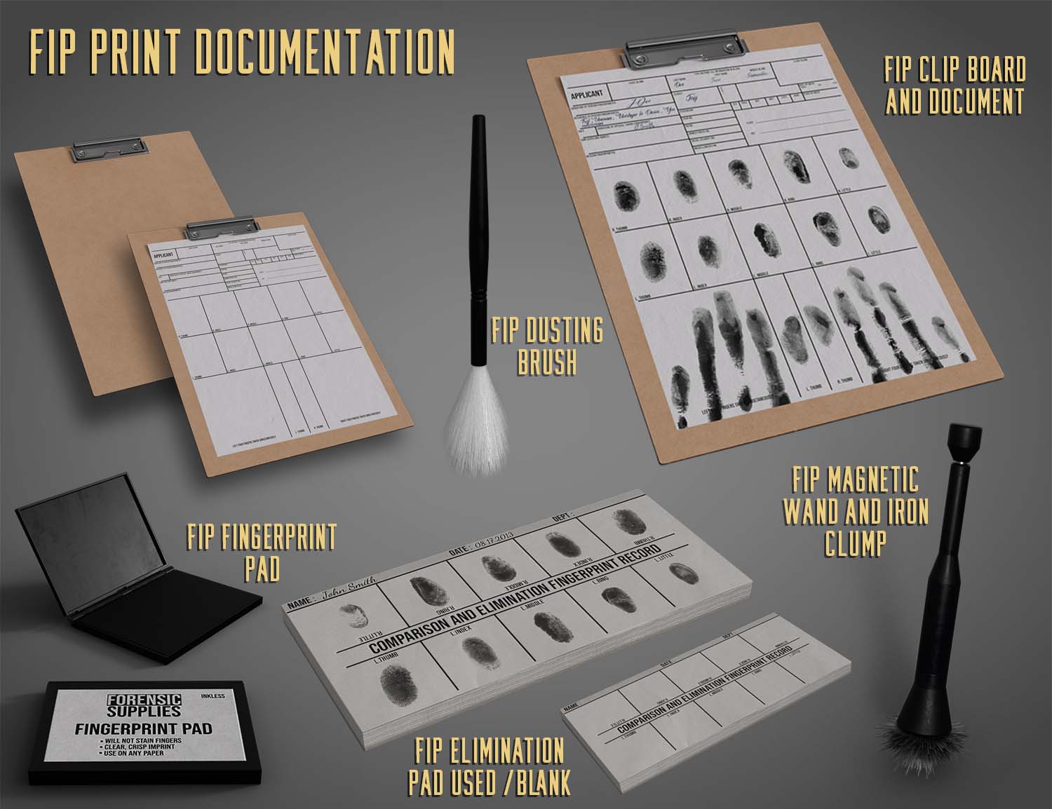 Forensic Investigation Props | Daz 3D
