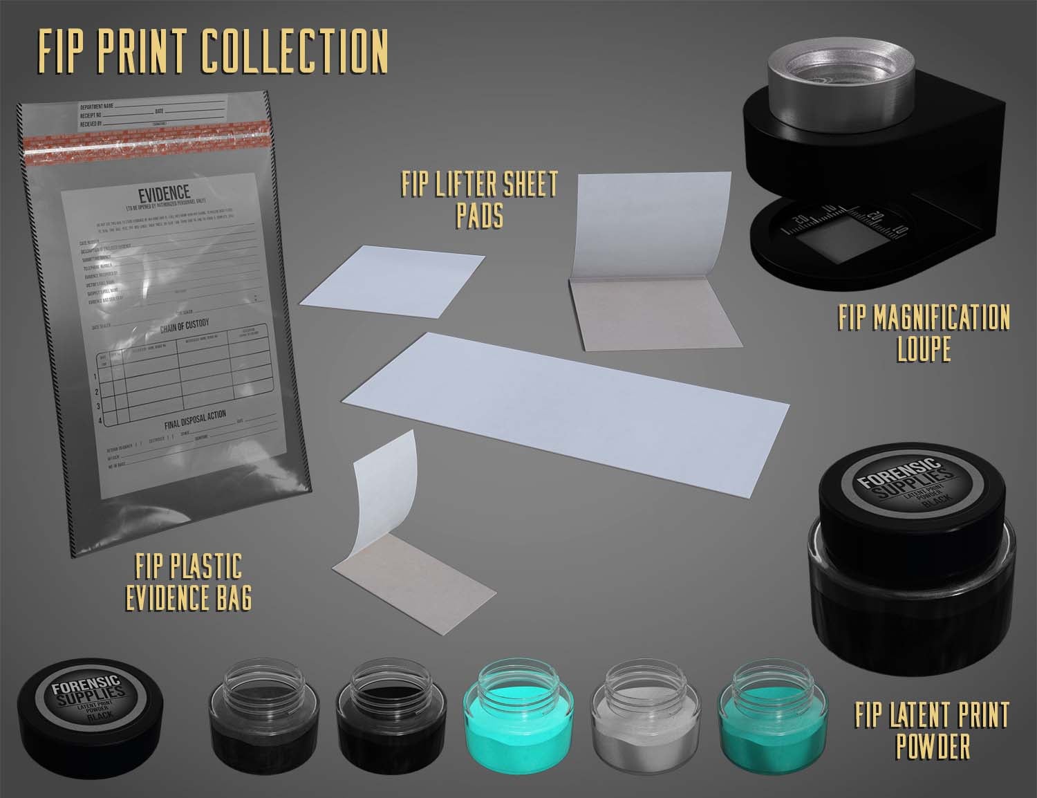 Forensic Investigation Props | Daz 3D