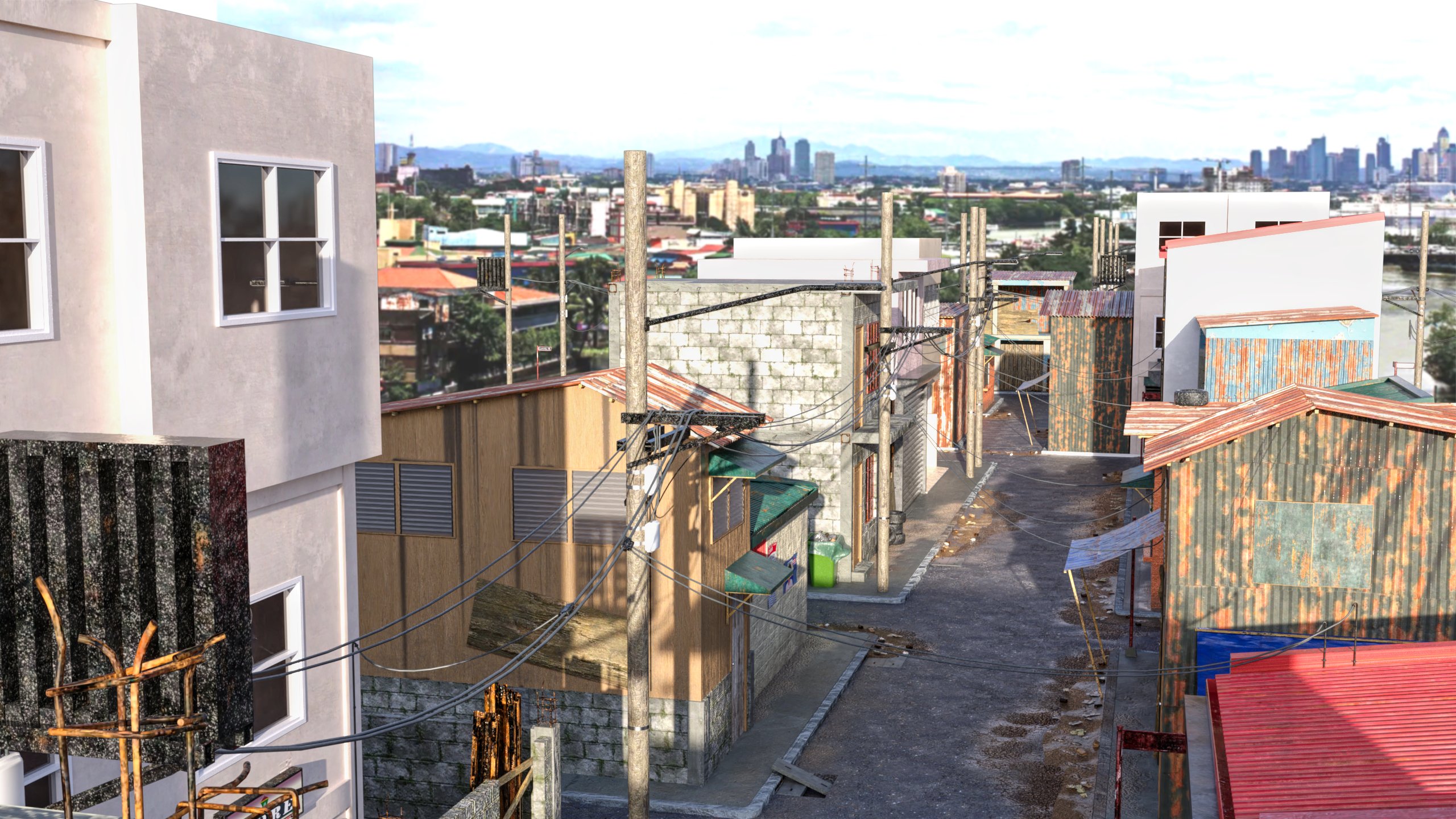 Quiapo Street | Daz 3D