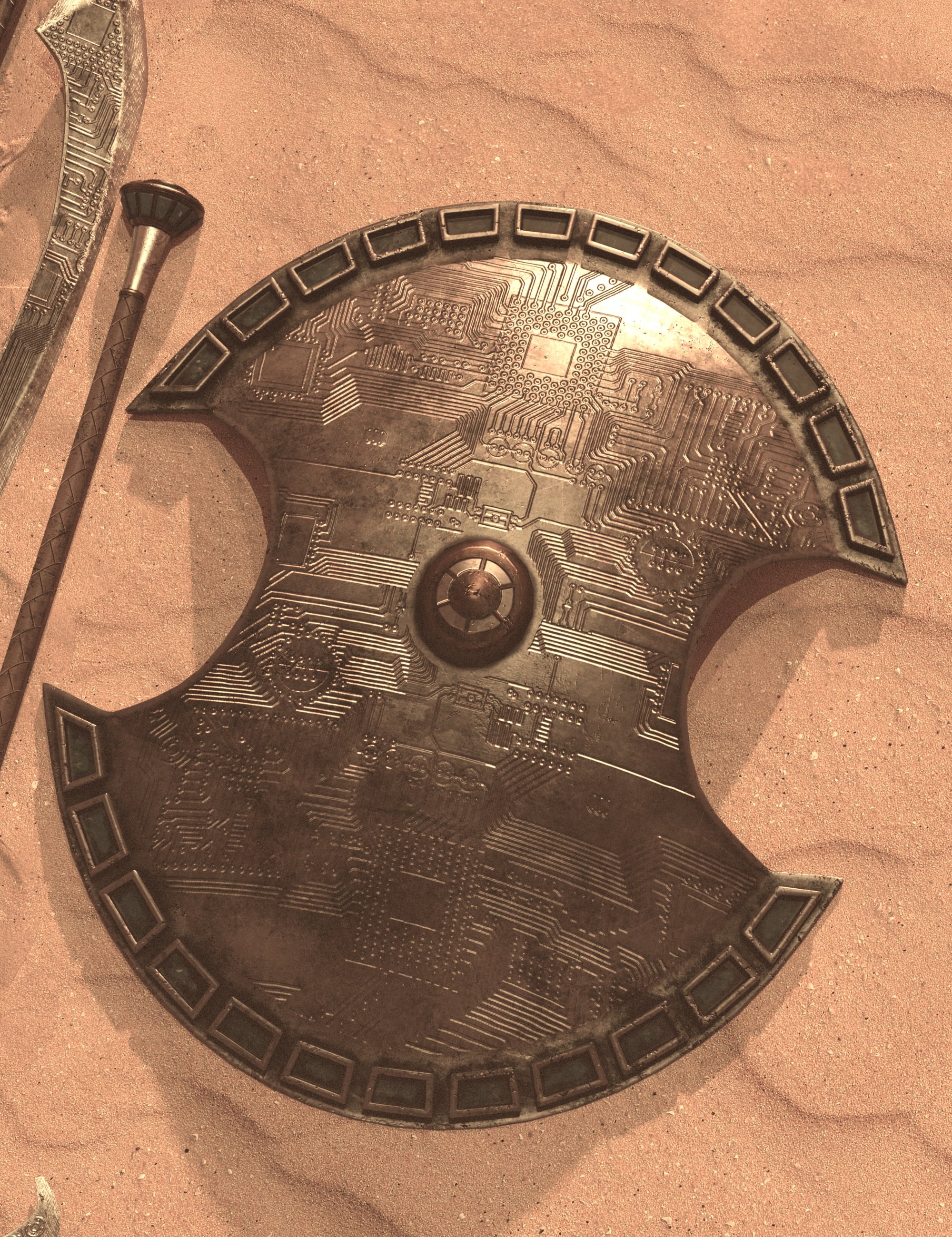 Nefertari Weapons Collection | Daz 3D