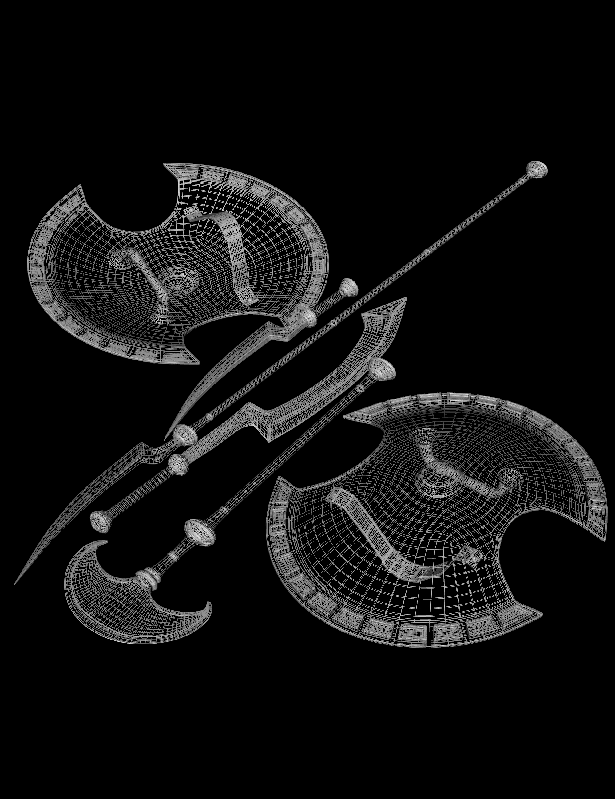 Nefertari Weapons Collection | Daz 3D
