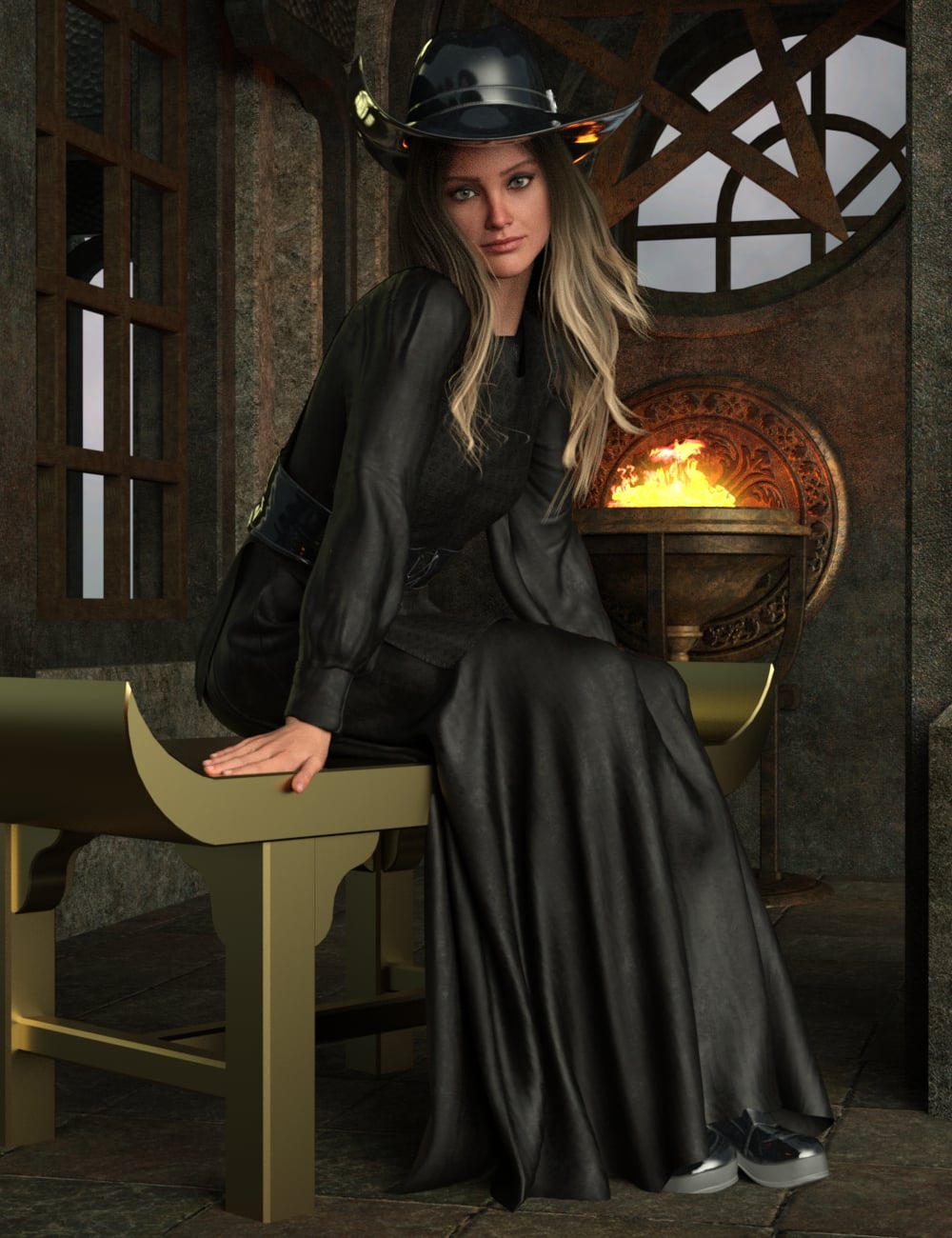 dForce DC Season of the Witch for Genesis 9 and 8 Female | Daz 3D