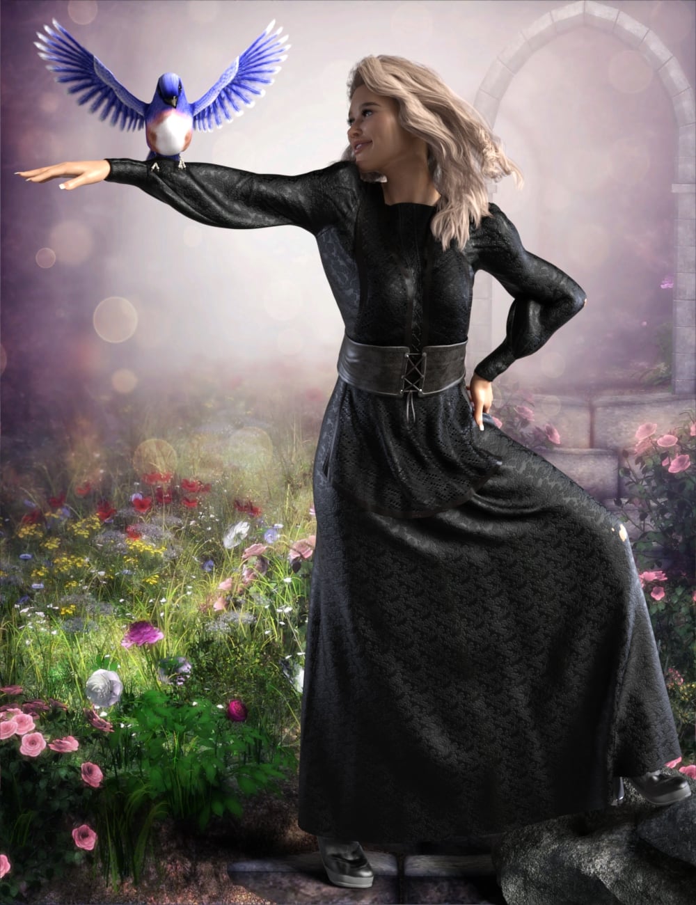 dForce DC Season of the Witch for Genesis 9 and 8 Female | Daz 3D