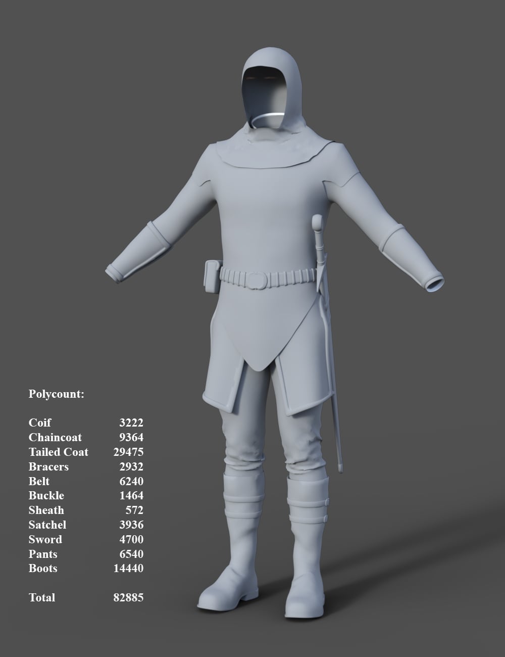 dForce Padded Armor and Chainmail for Genesis 9 | Daz 3D