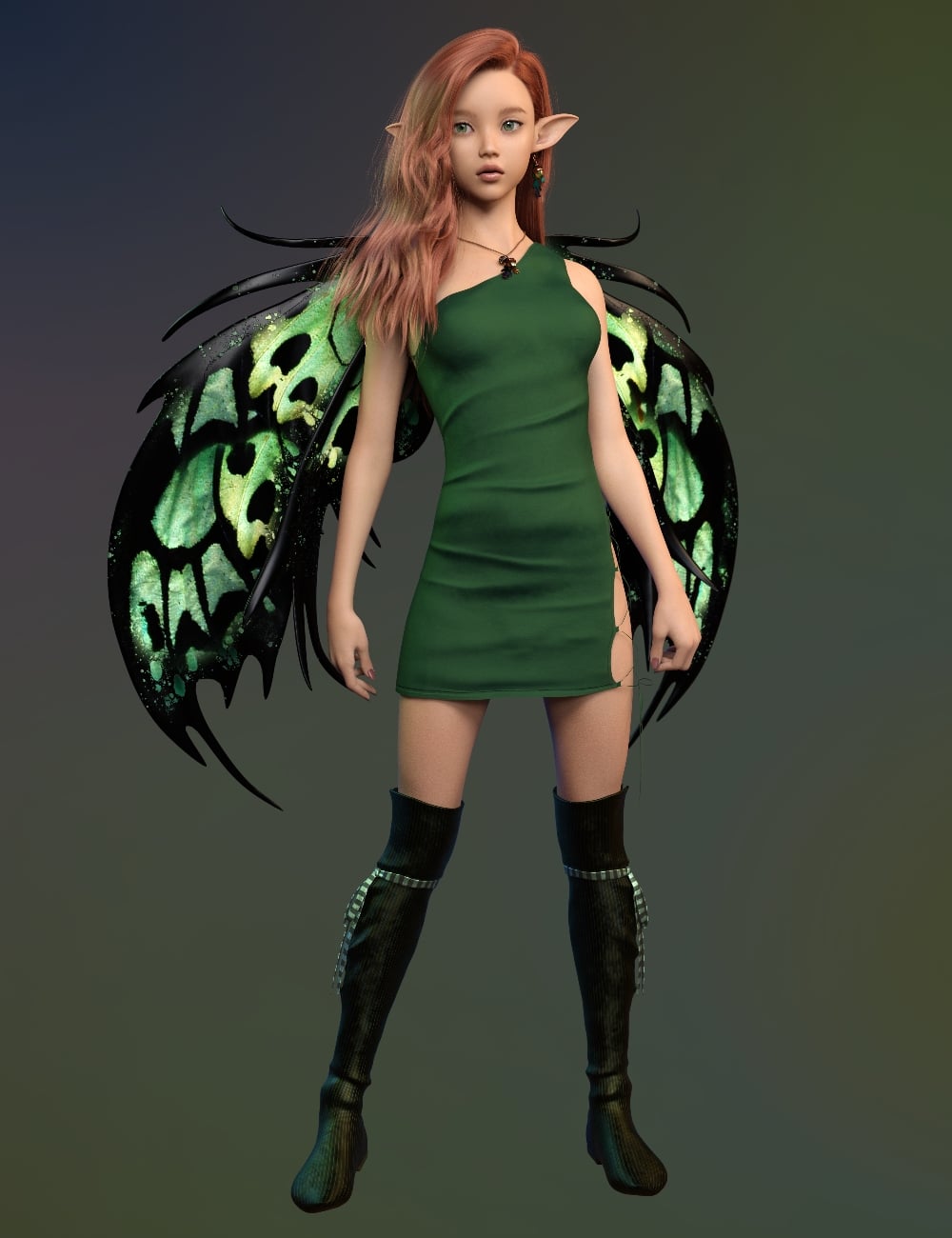 Muun Human and Elf for Genesis 8.1 Female | Daz 3D