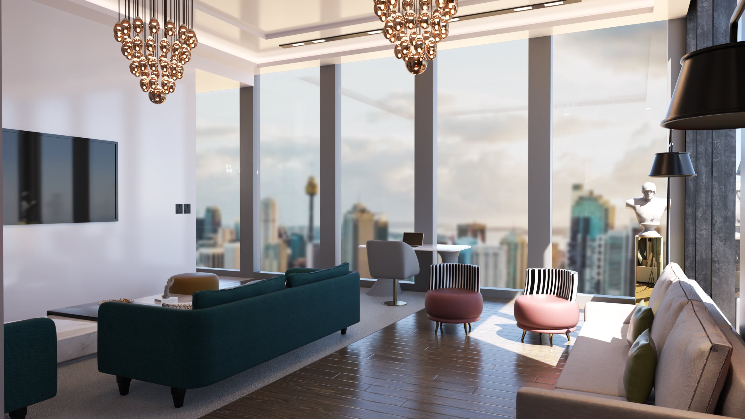 Colorful Flat | Daz 3D