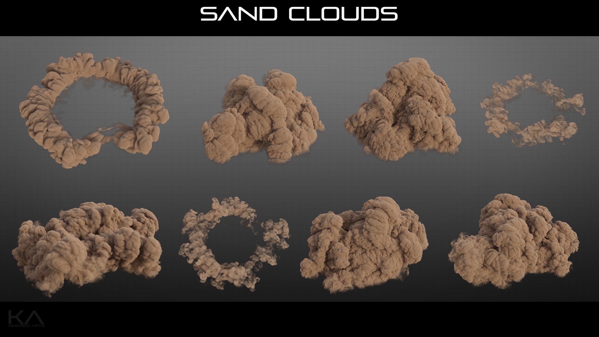 VDB Electrical Sandstorm | Daz 3D