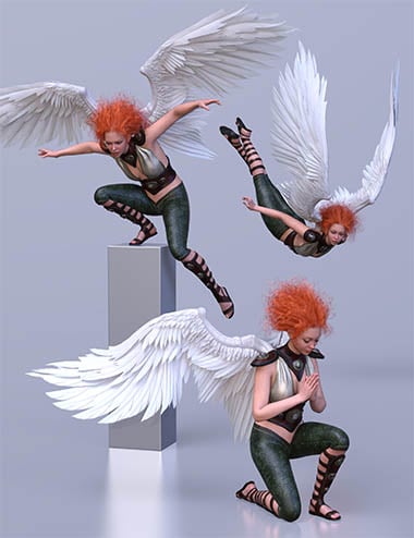 CDI Angel Poses for Genesis 9 Feminine | Daz 3D