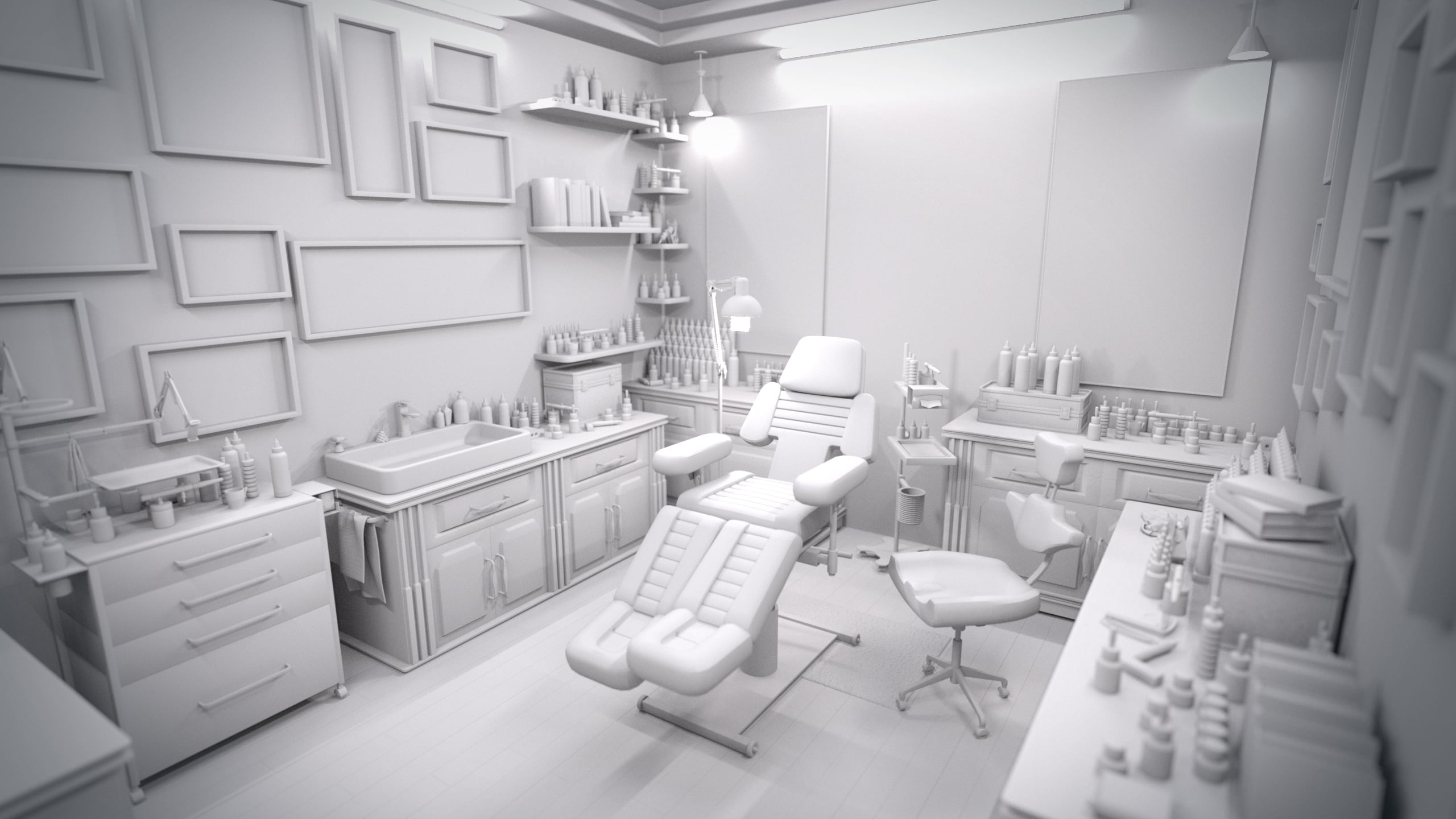 Trendy Tattoo Shop | Daz 3D