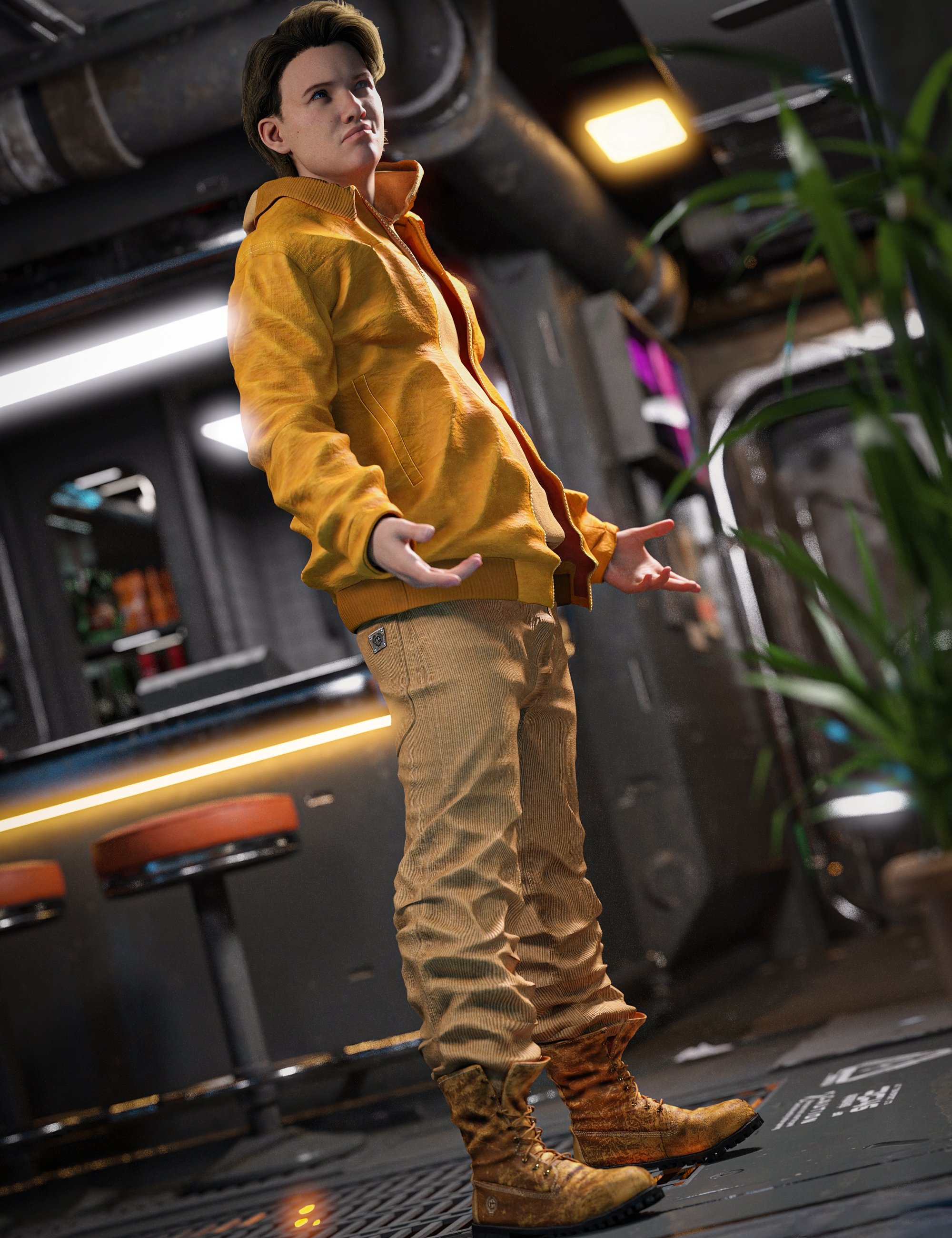 E3D Charlie HD for Genesis 9 | Daz 3D