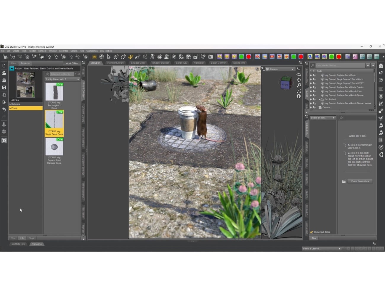 A Dive into Decals : Enhancing Realism and Storytelling in DAZ Studio ...