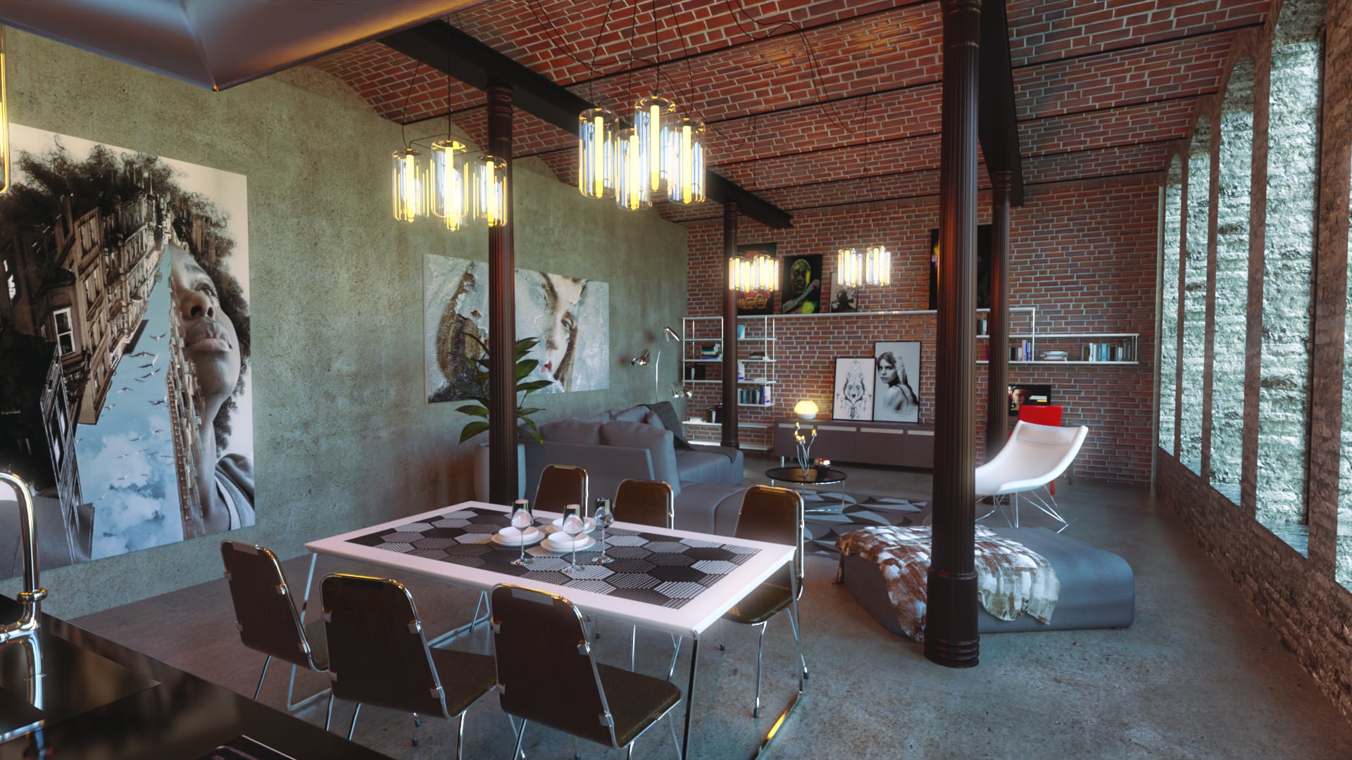 Georgetown Apartment | Daz 3D
