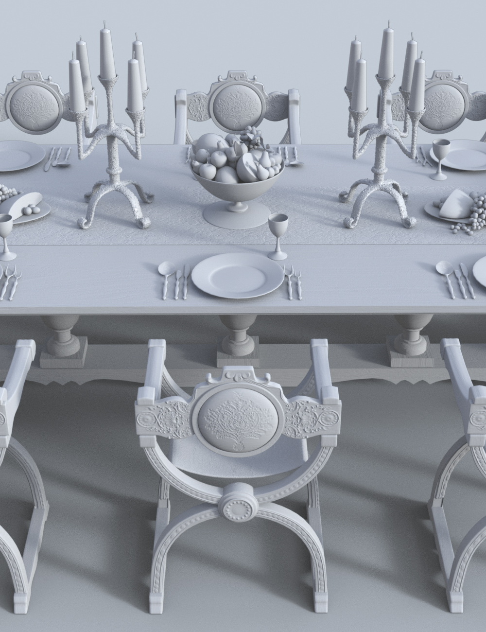 Caravaggio Hall | Daz 3D