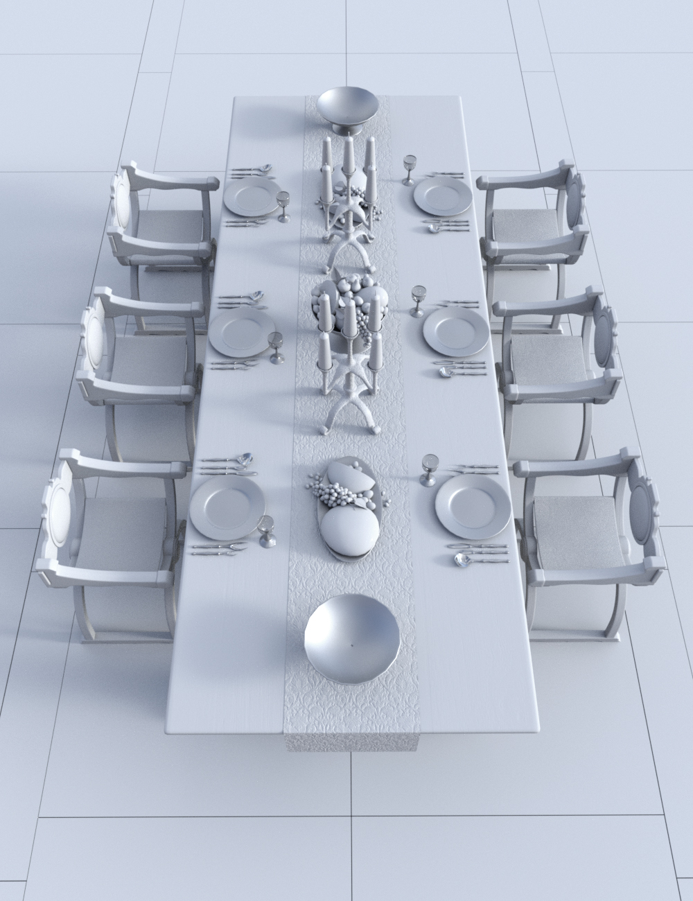 Caravaggio Hall | Daz 3D