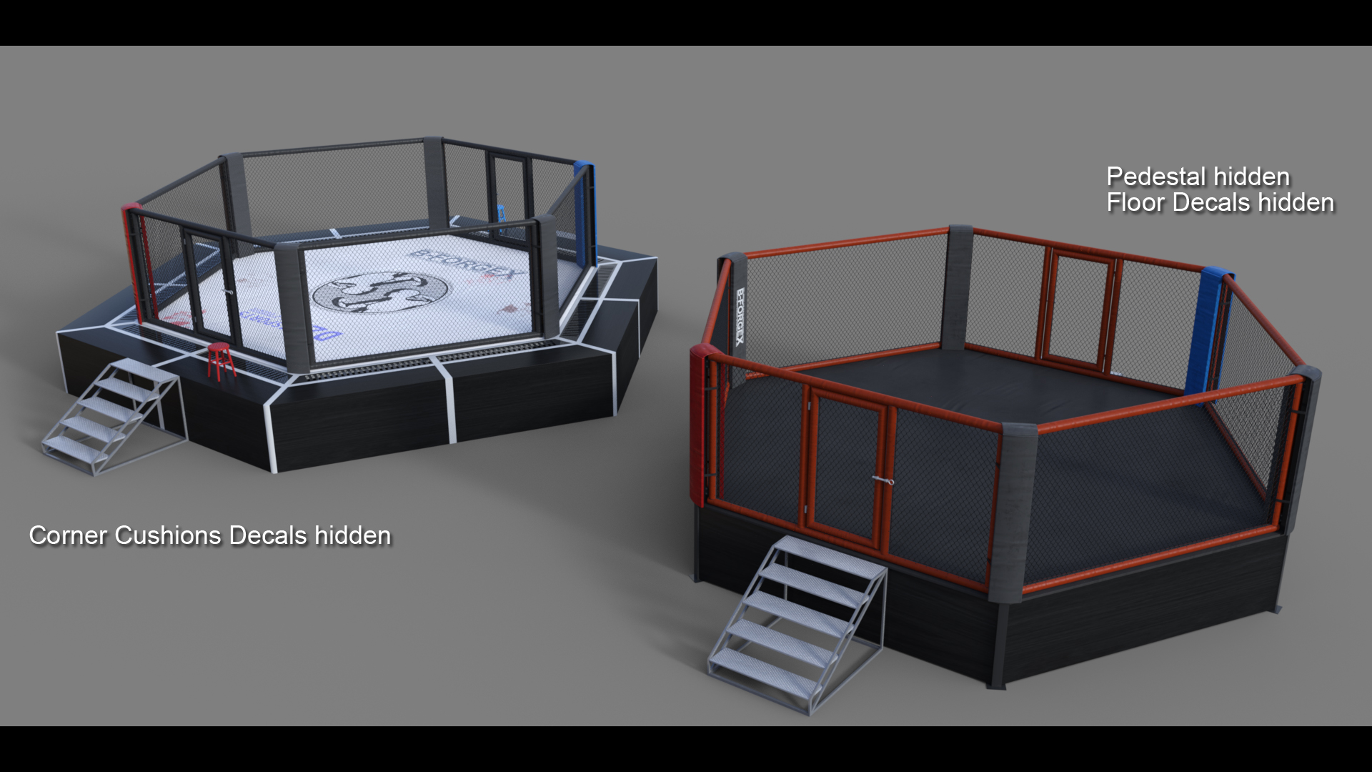 FM MMA Arena | Daz 3D