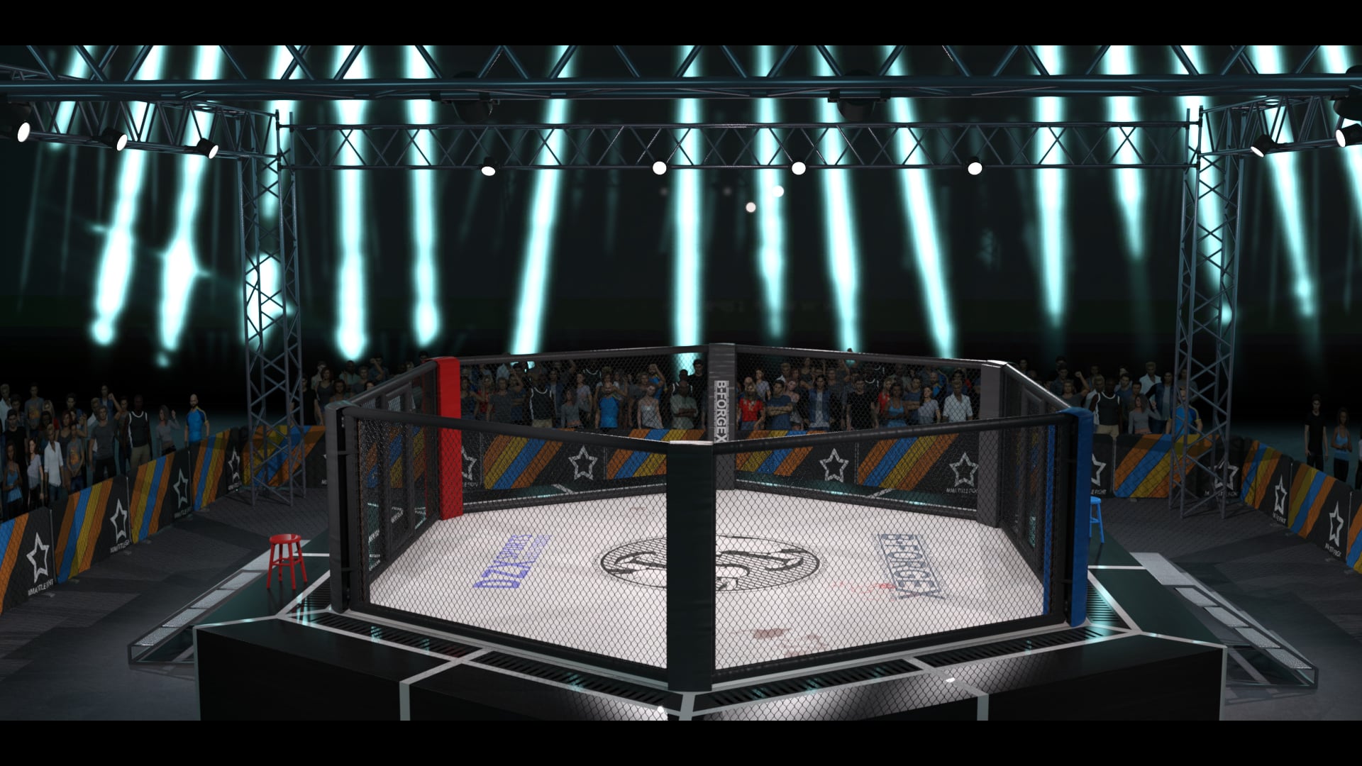 FM MMA Arena | Daz 3D