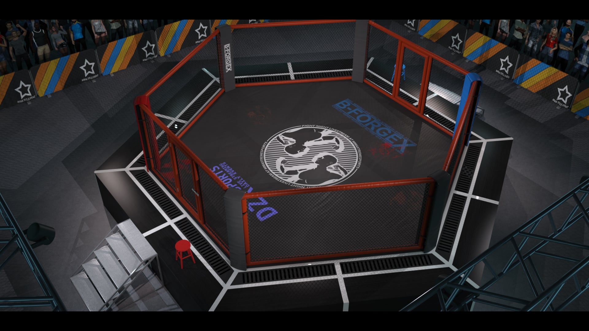 FM MMA Arena | Daz 3D
