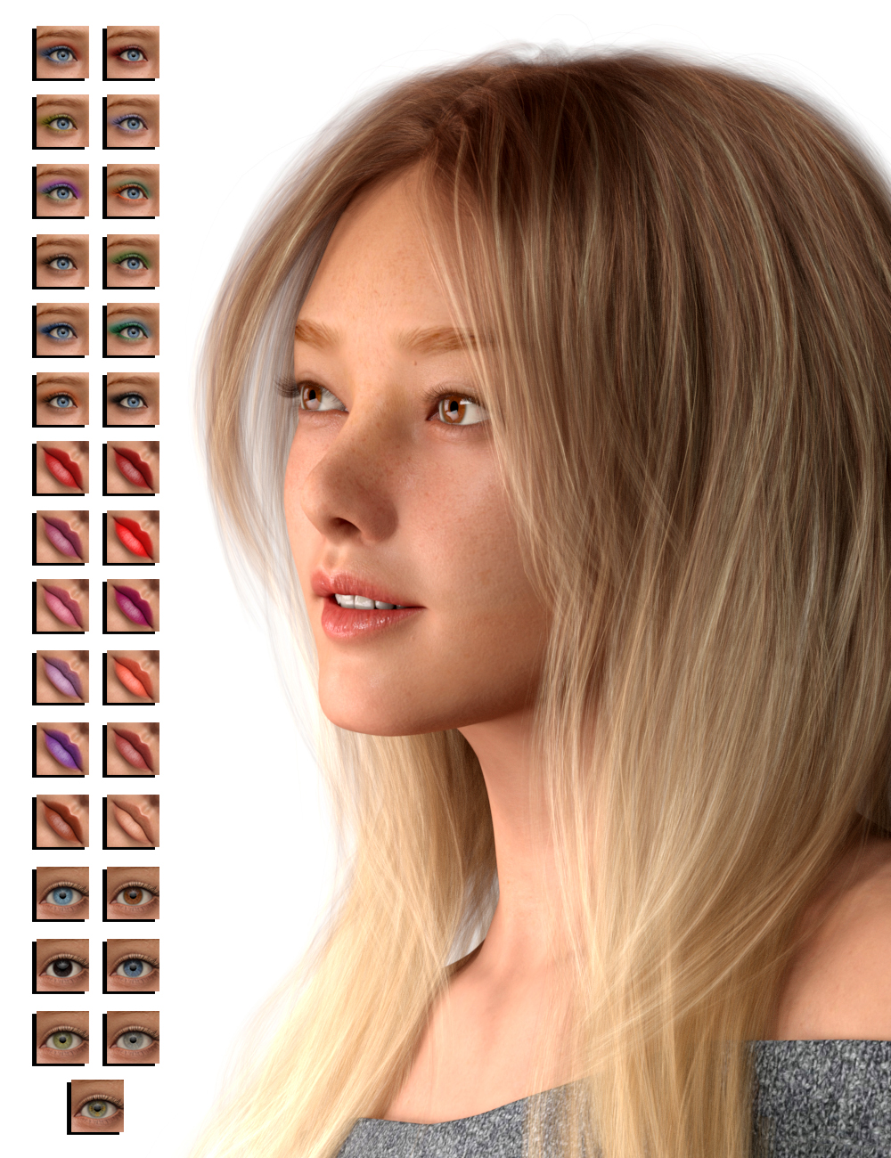 MSO Mona HD for Genesis 9 Feminine | Daz 3D