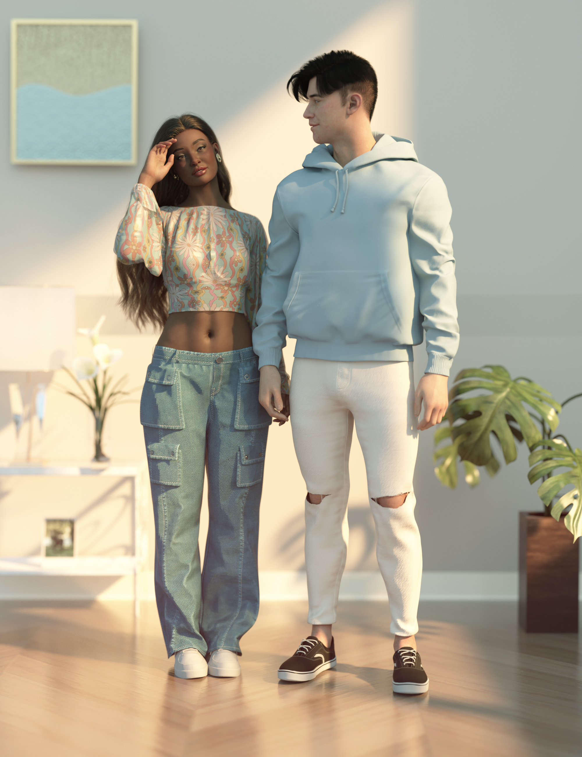 Essential Pose and Expressions Bundle | Daz 3D