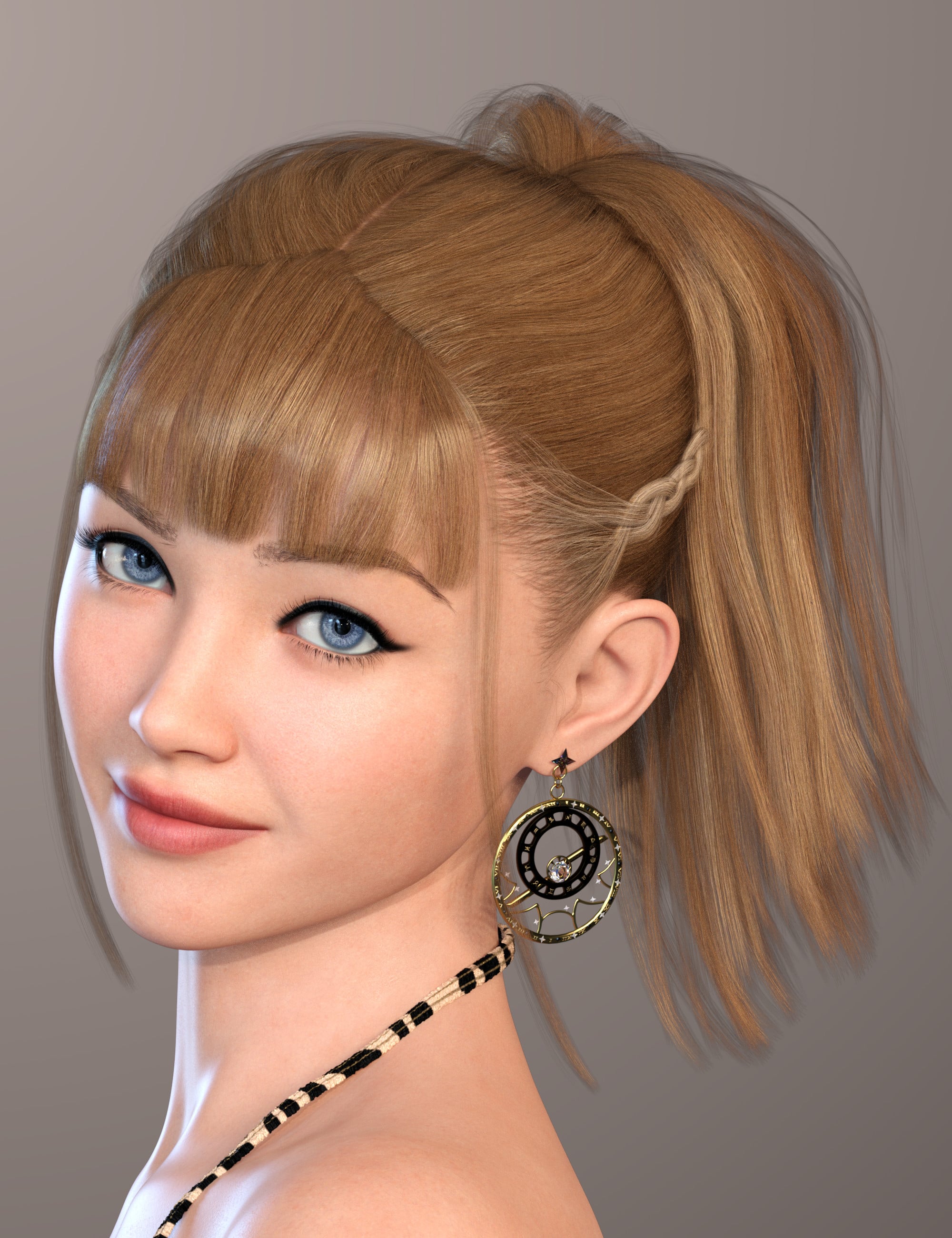 Quasar Hair for Genesis 9, 8 and 8.1 Female | Daz 3D