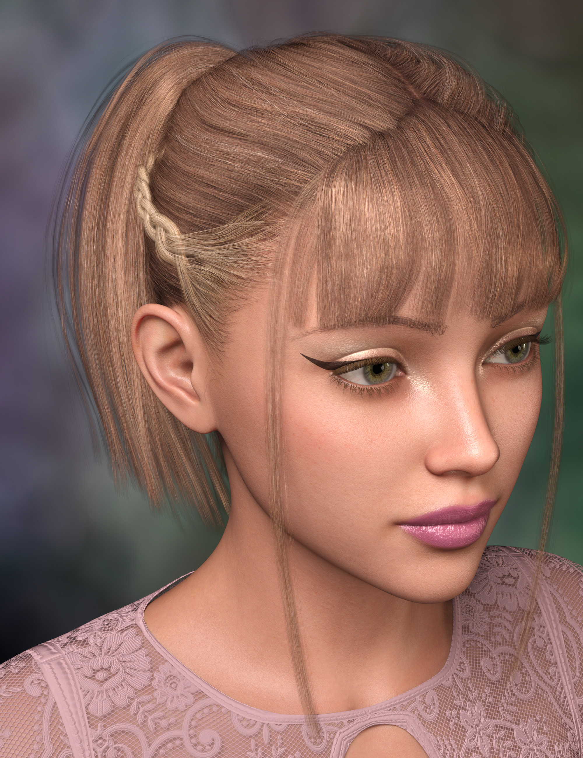 Quasar Hair for Genesis 9, 8 and 8.1 Female | Daz 3D