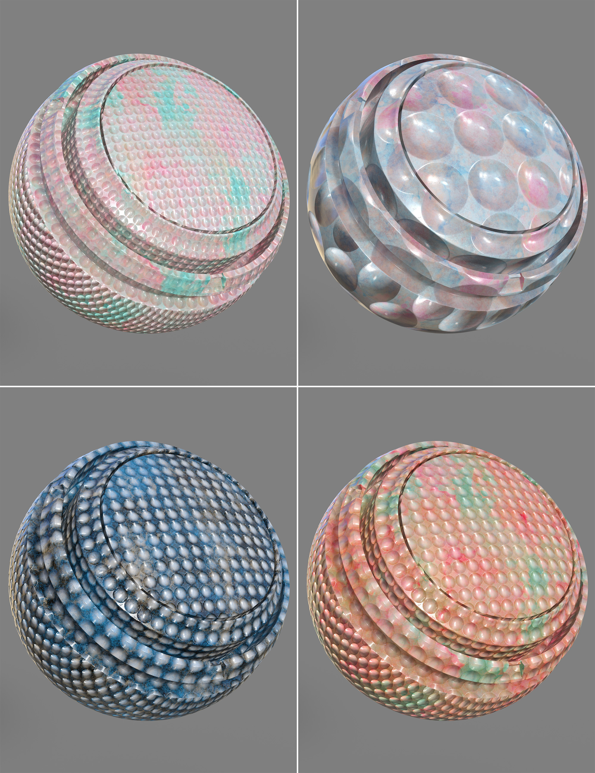 Dotted Plastic Iray Shaders | Daz 3D