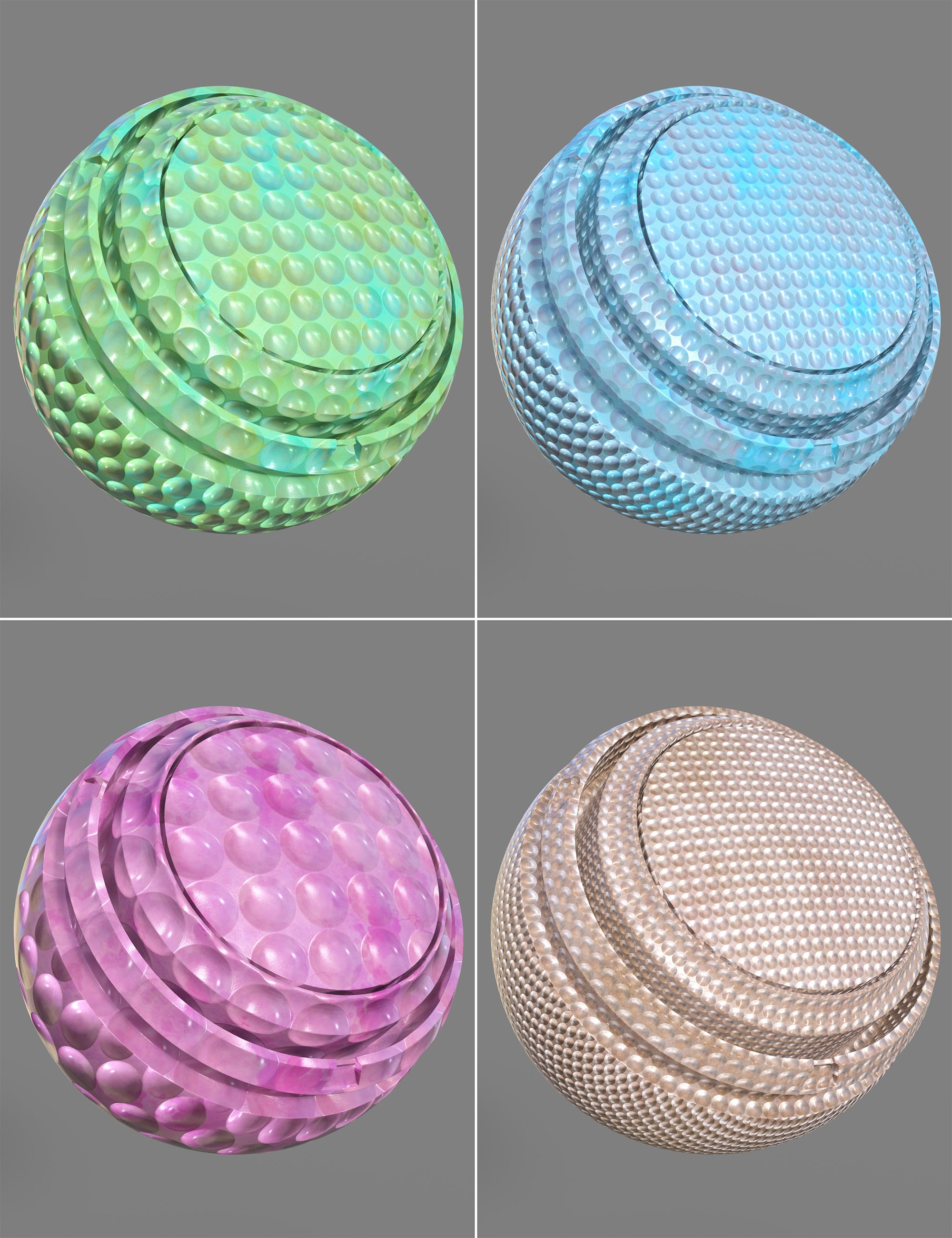 Dotted Plastic Iray Shaders | Daz 3D