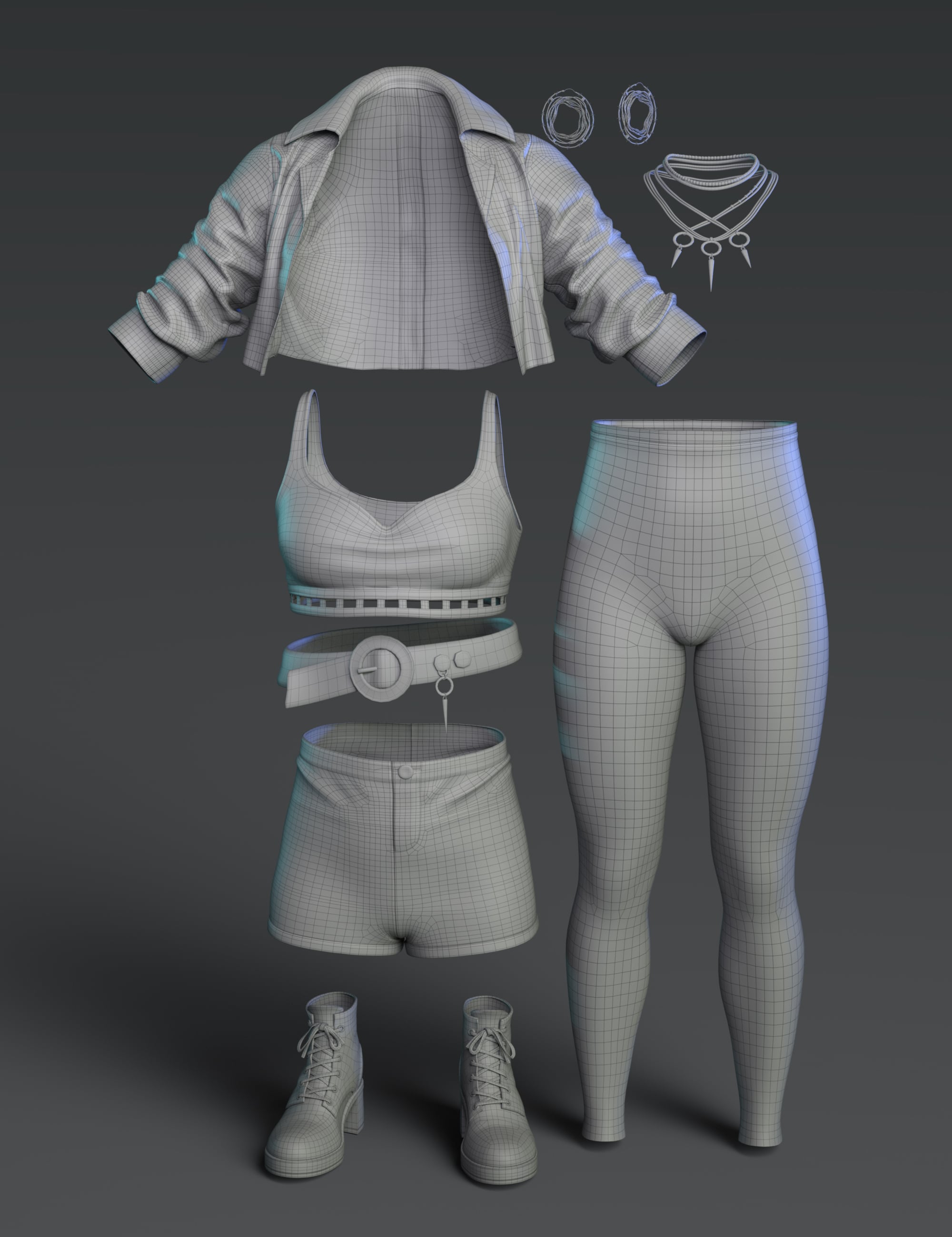 Nocturne Outfit for Genesis 9 | Daz 3D