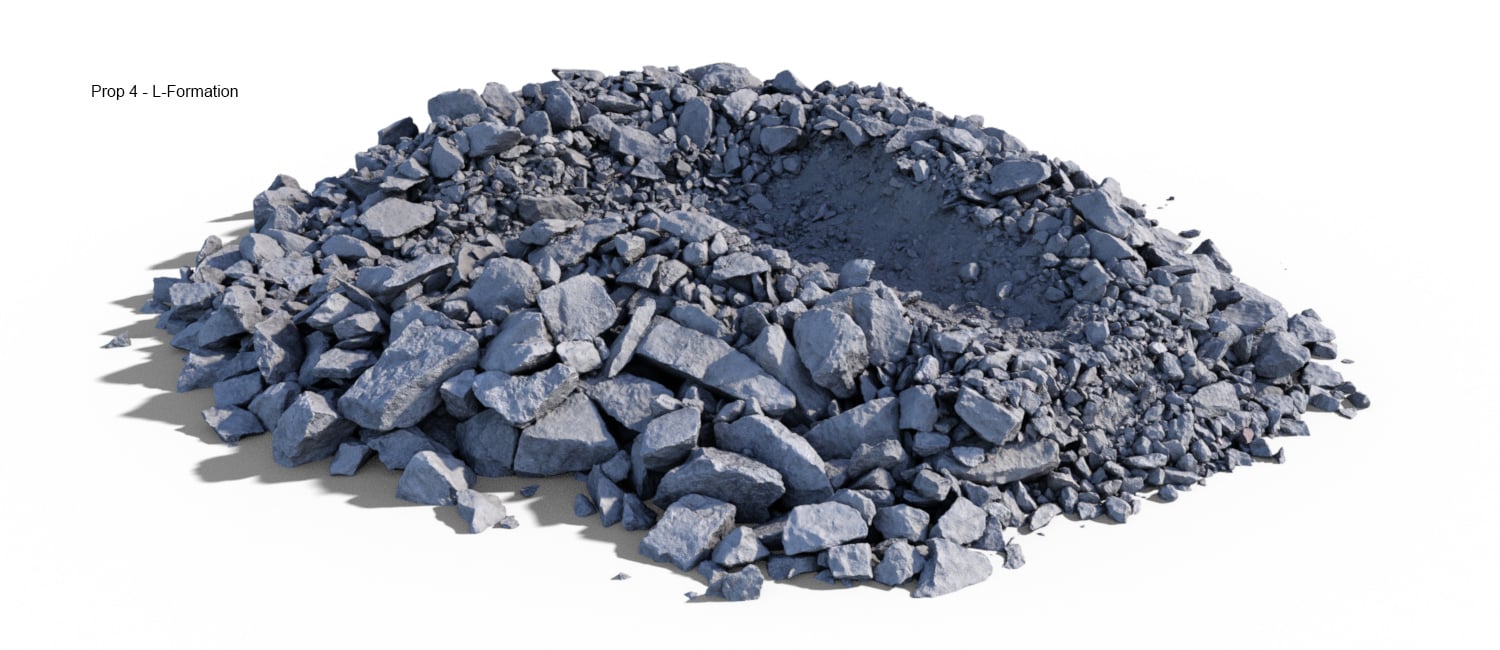 Ultimate Rock Construction Kit | Daz 3D