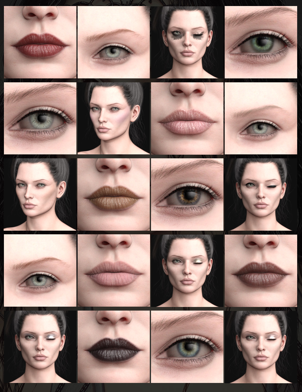 CB Sana Character, Clothing and Texture Expansion Bundle for Genesis 9 ...