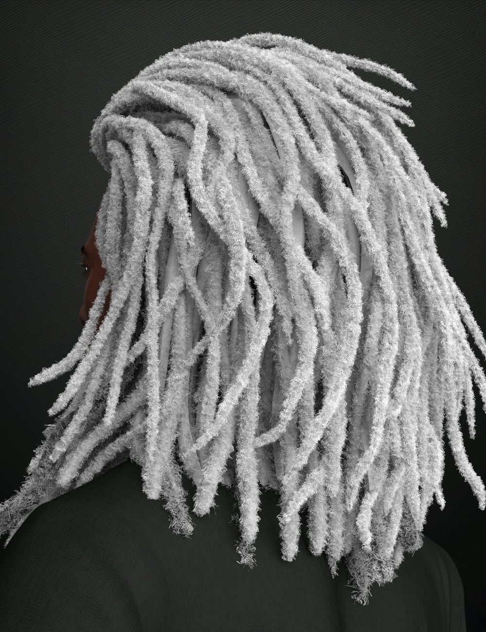 Leo Dreads Hair for Genesis 9 | Daz 3D