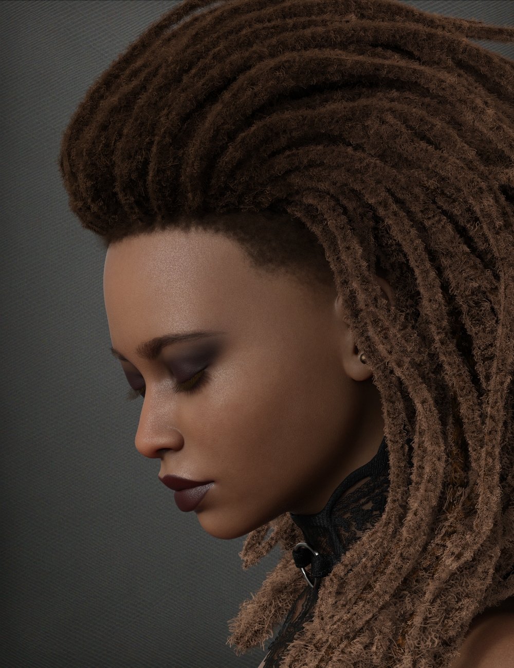 Leo Dreads Hair for Genesis 9 | Daz 3D