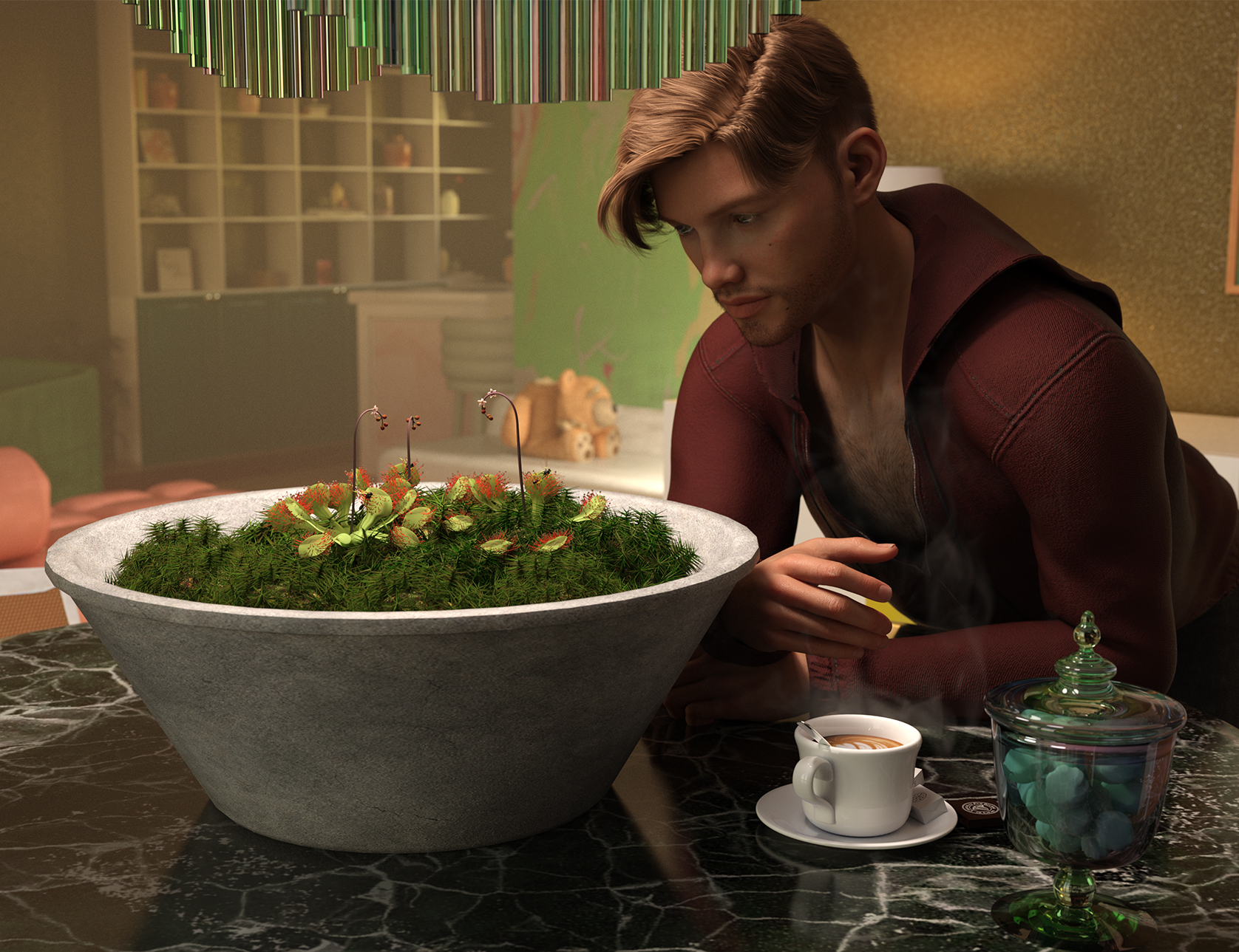 Tiny Carnivorous Plants - Sundews | Daz 3D