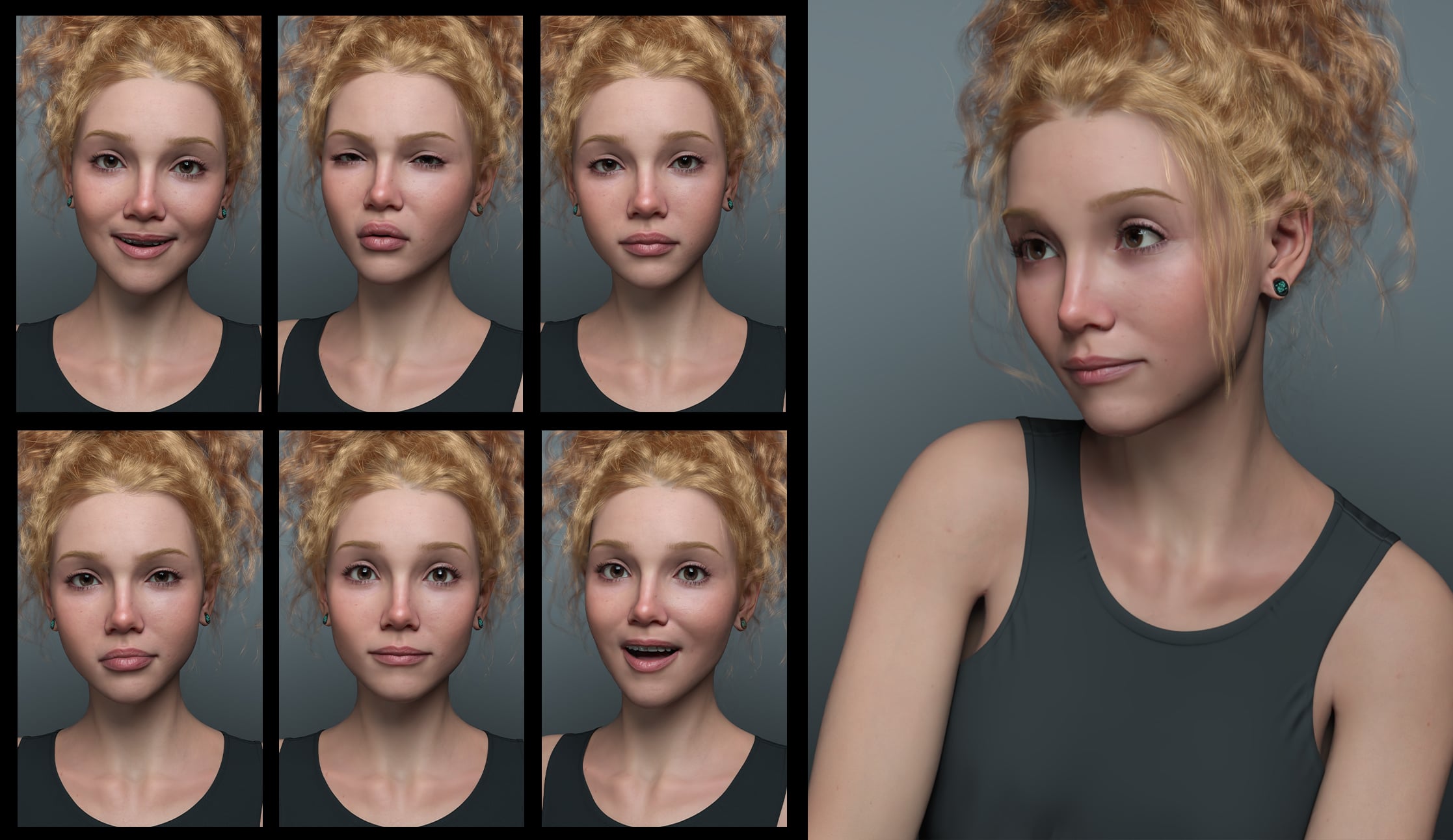 The Expression Collection for Mira 9 | Daz 3D