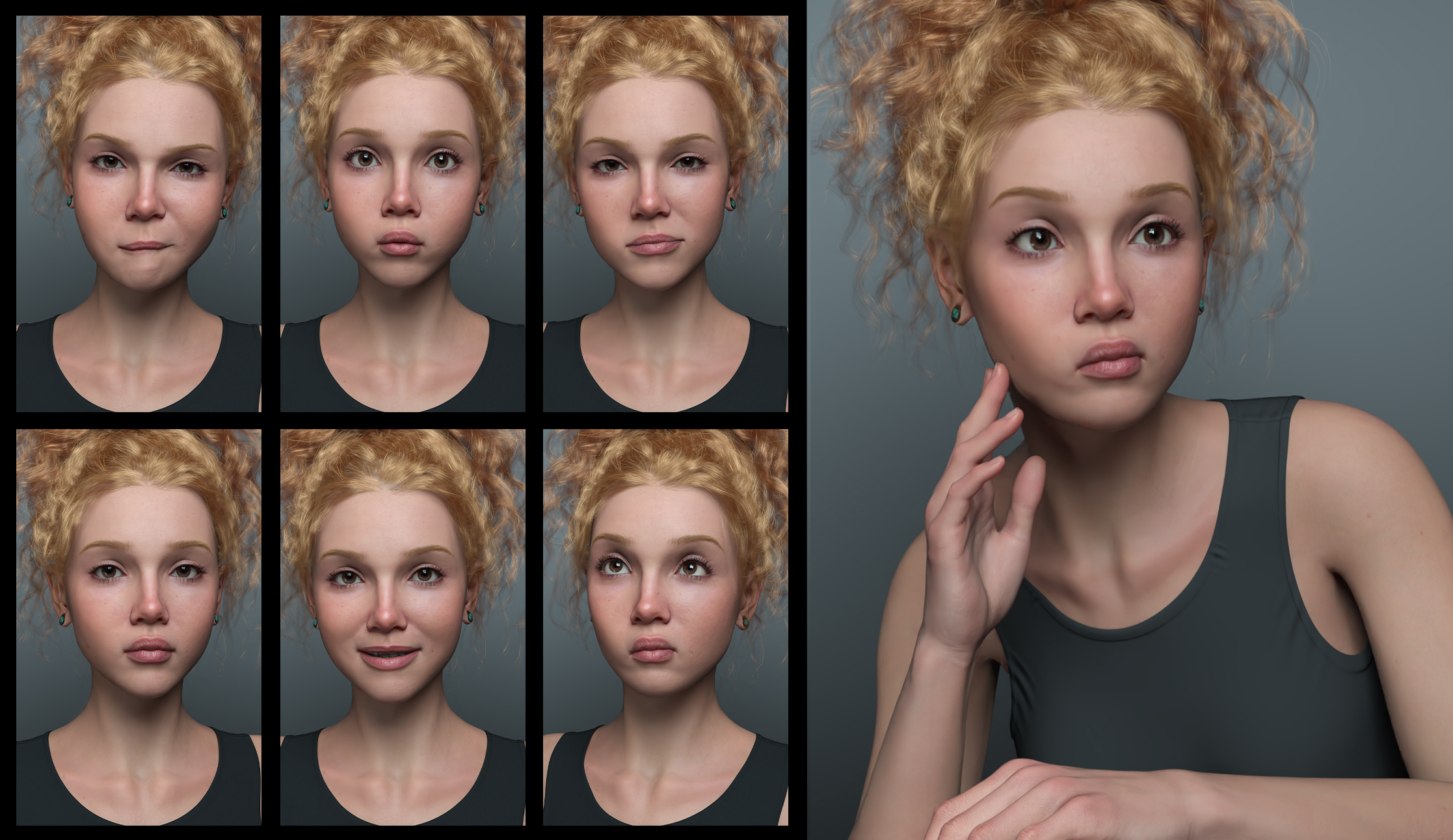 The Expression Collection for Mira 9 | Daz 3D