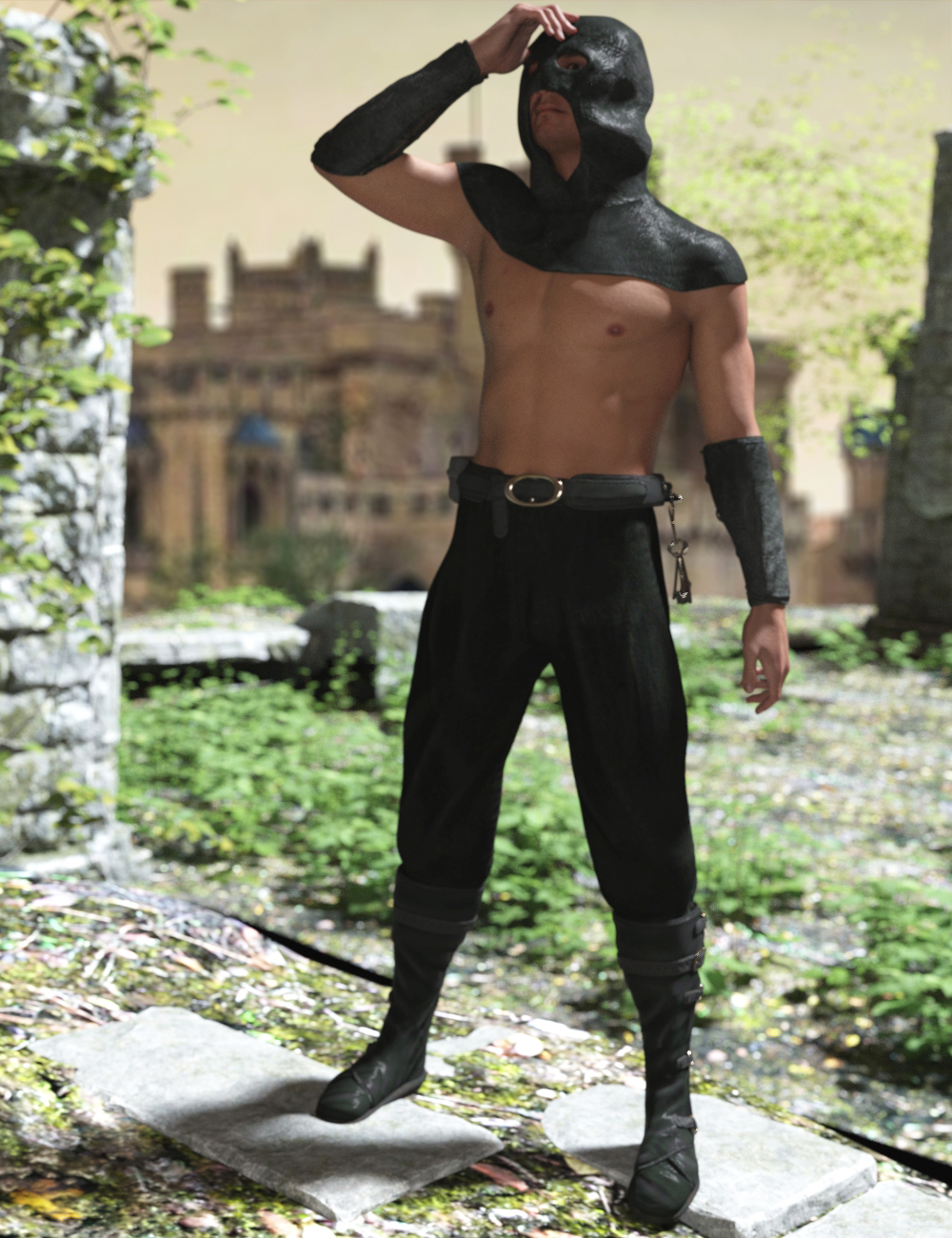 dForce The Executioner Outfit for Genesis 9 | Daz 3D