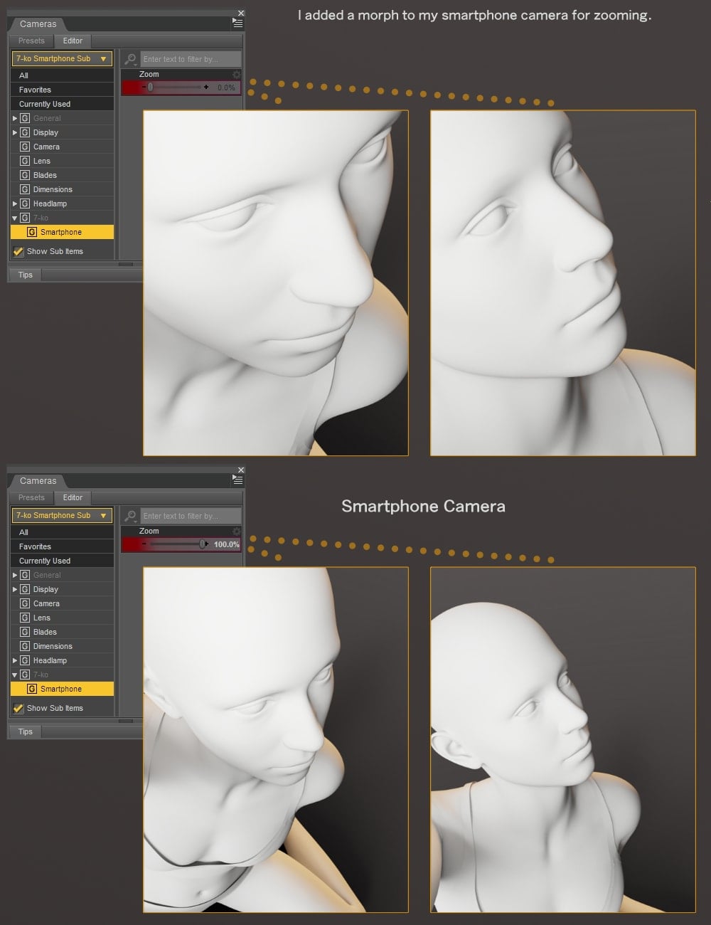 7-ko Smartphone and Pose for Genesis 9 | Daz 3D