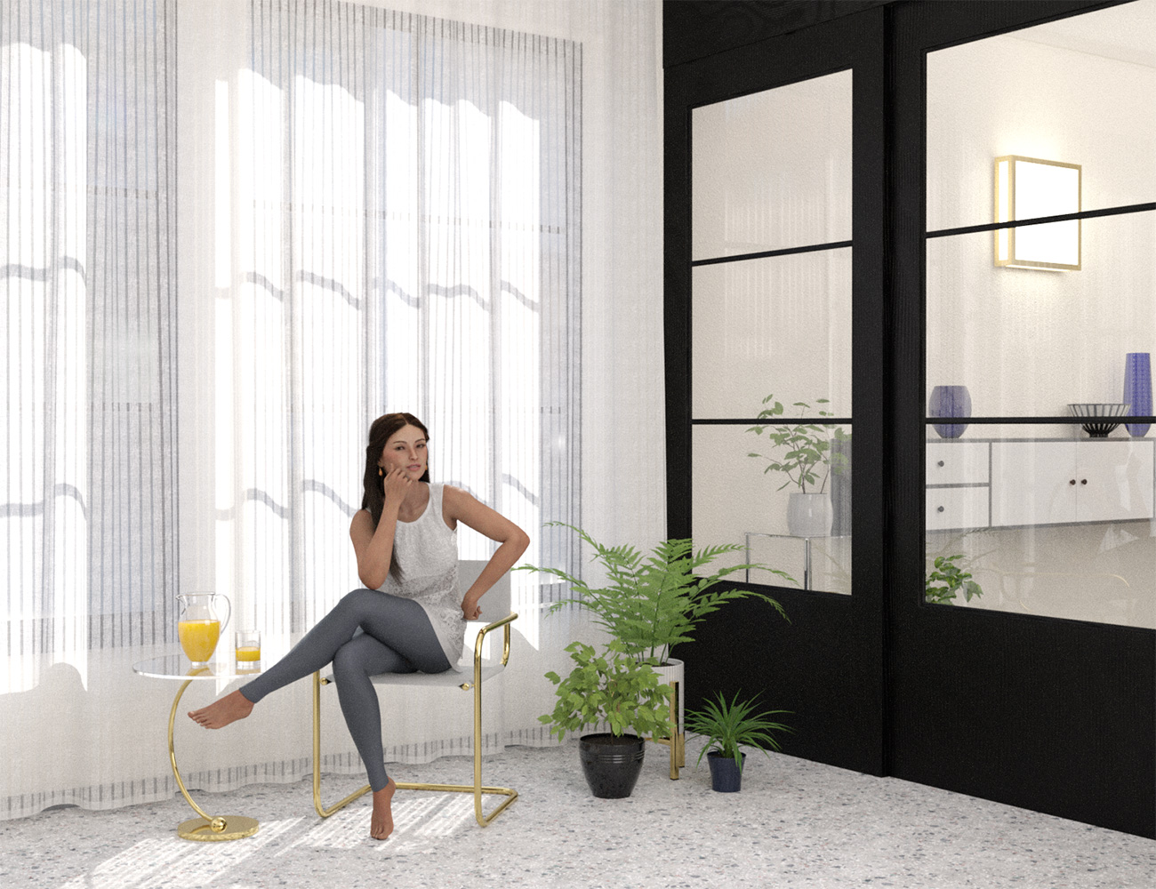 Mid-Century Modern Variations | Daz 3D